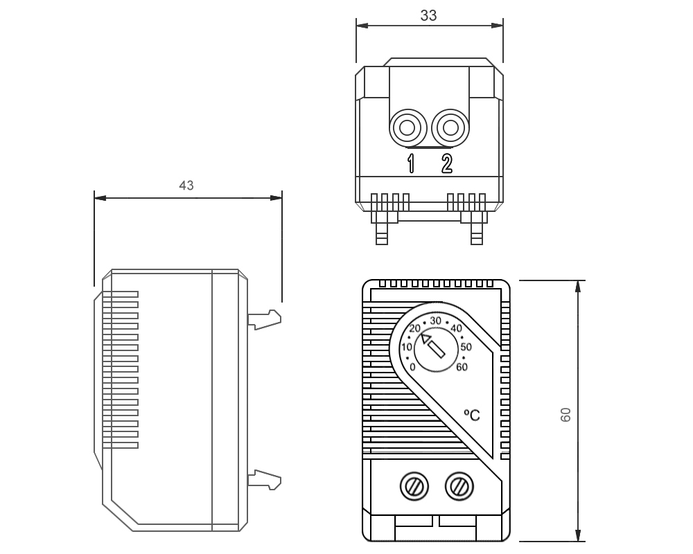 Bộ ổn nhiệt iLEC JWT6011F